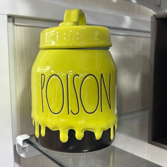 Rae Dunn | Holiday | Poison Rae Dunn Black With Green Slime Ceramic ...